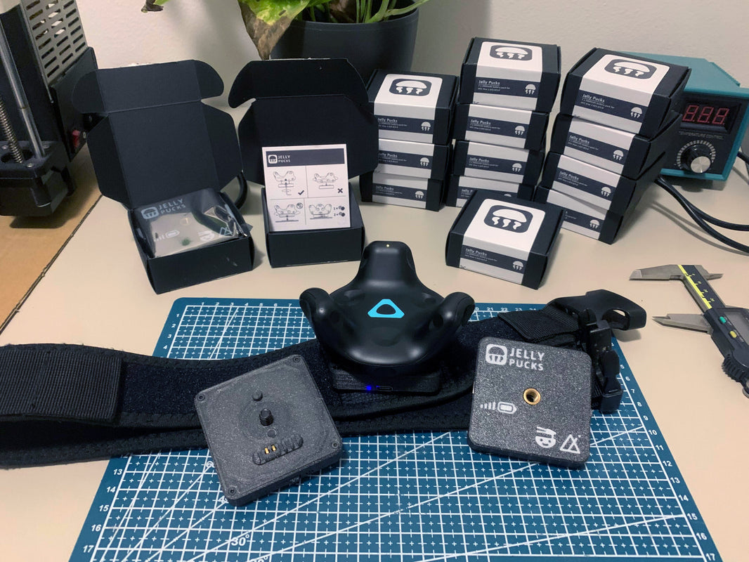 JellyVR – Battery Packs & Accessories for VR Trackers